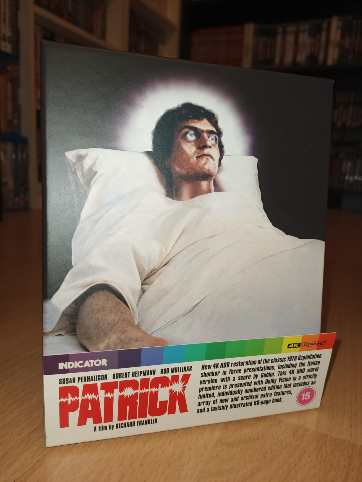 Patrick (Limited Edition 4K UHD): Amazon.co.uk: Richard Franklin, Susan ...