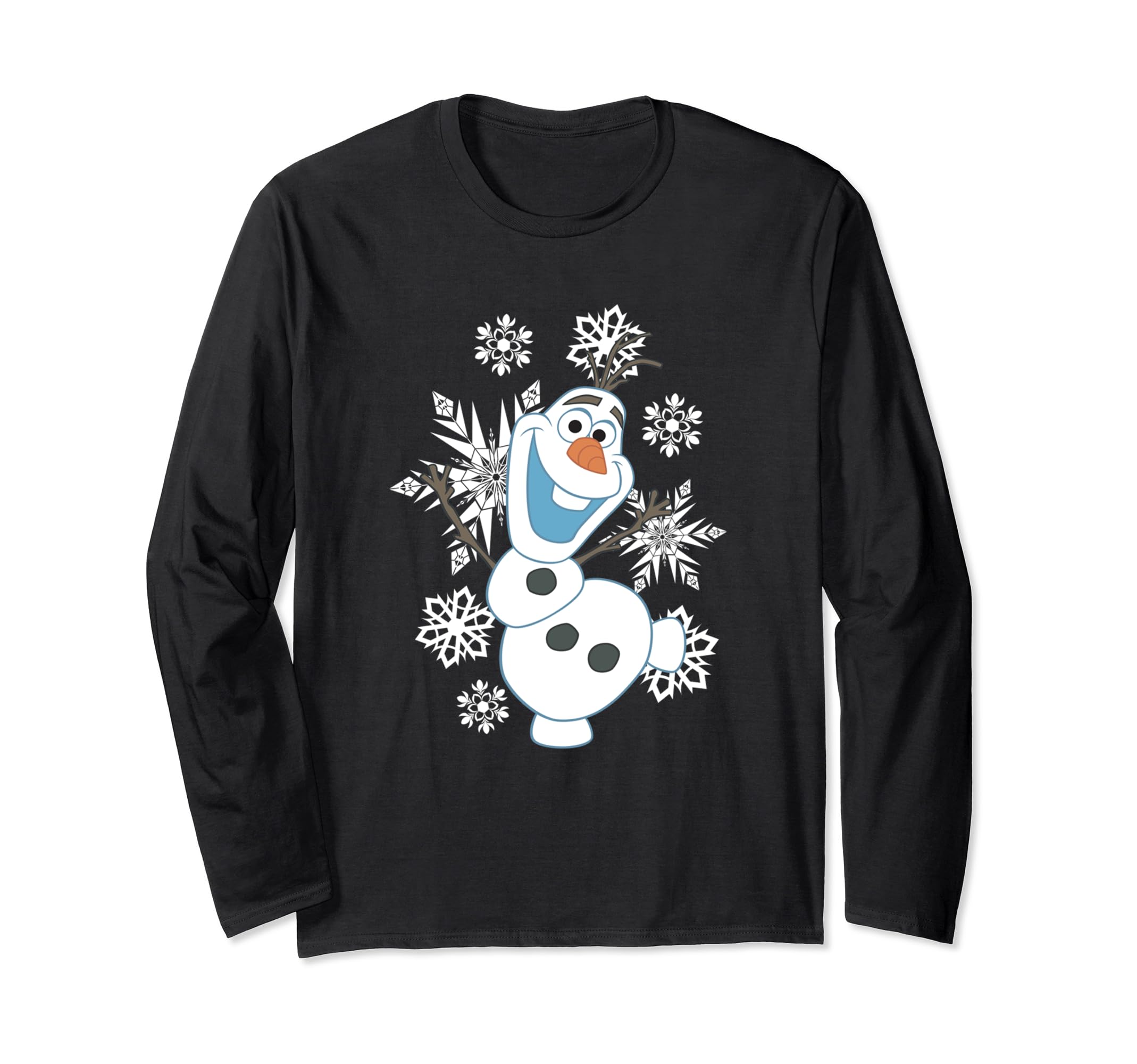 Amazon.com: Disney Frozen Olaf Vintage Snowflake Magic Happy Portrait ...