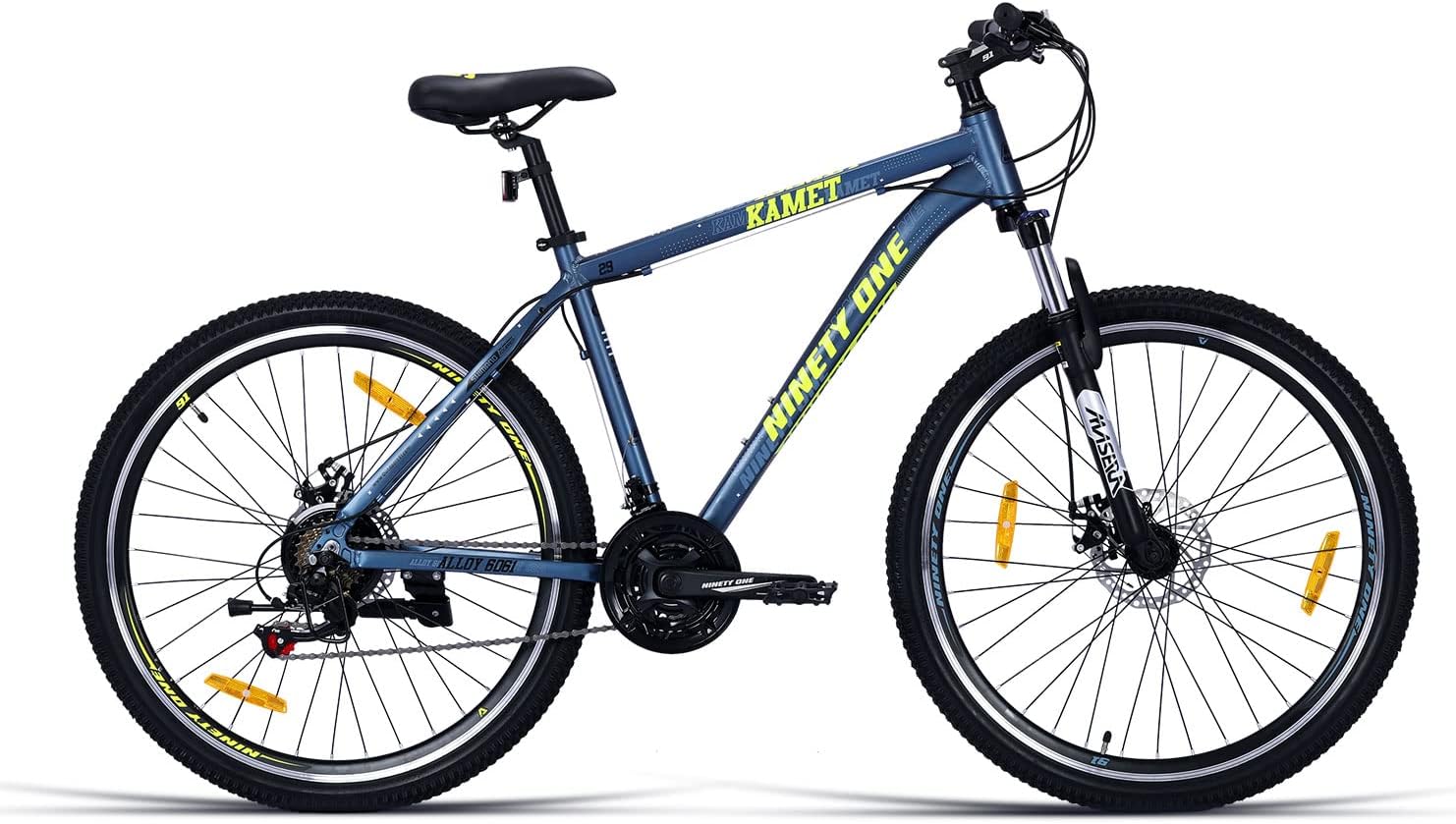 Buy NINETY ONE E Cycle Series (Madrid - White Yellow, 27.5T - 21 Speed ...