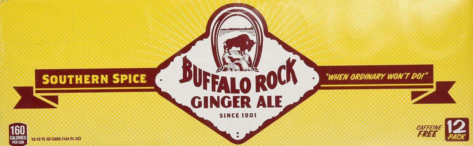 Amazon.com : Buffalo Rock Ginger Ale (12 Count, 12 Fl Oz Each ...