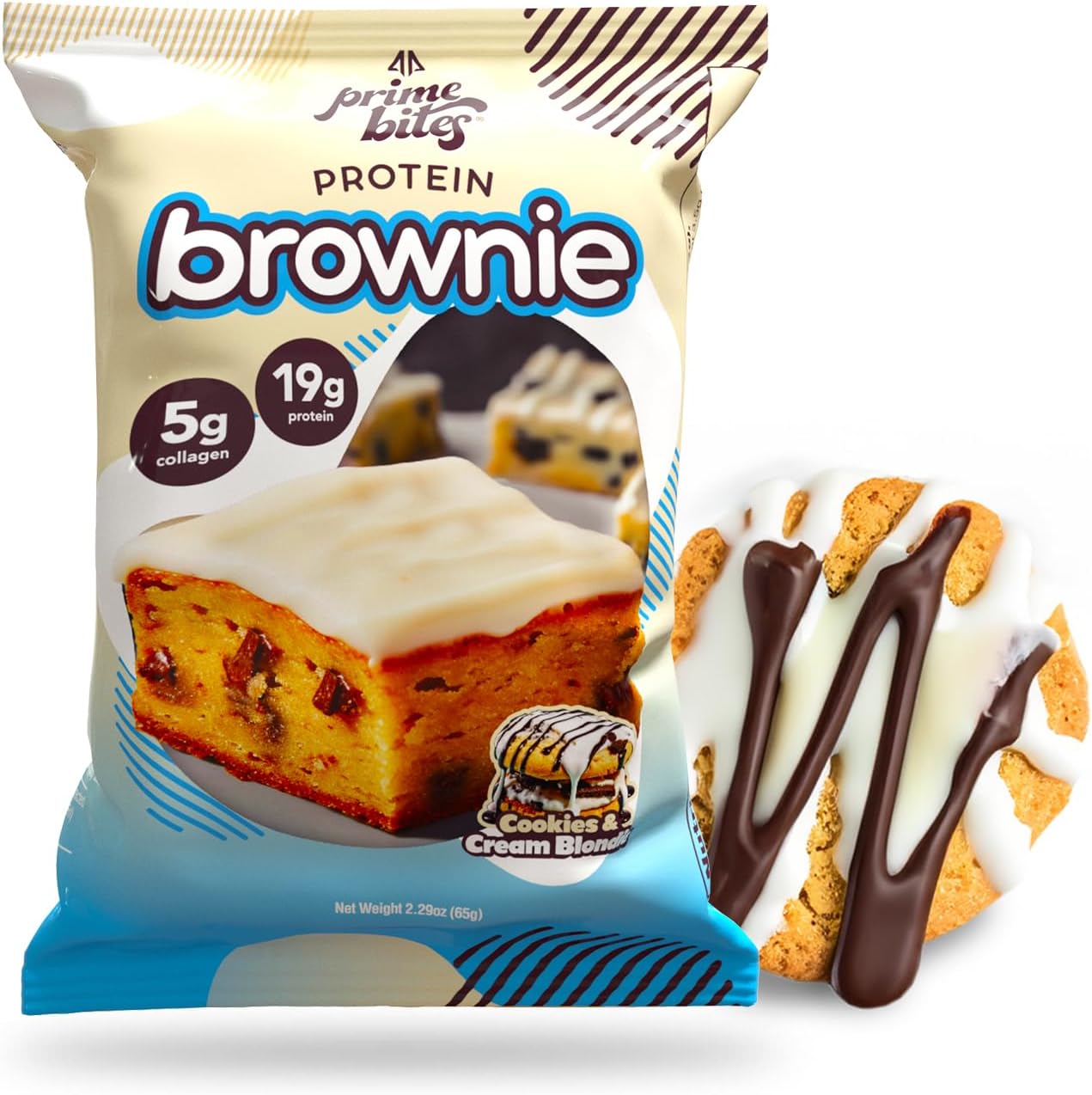 Amazon.com : Prime Bites Protein Brownie from Alpha Prime Supplements ...