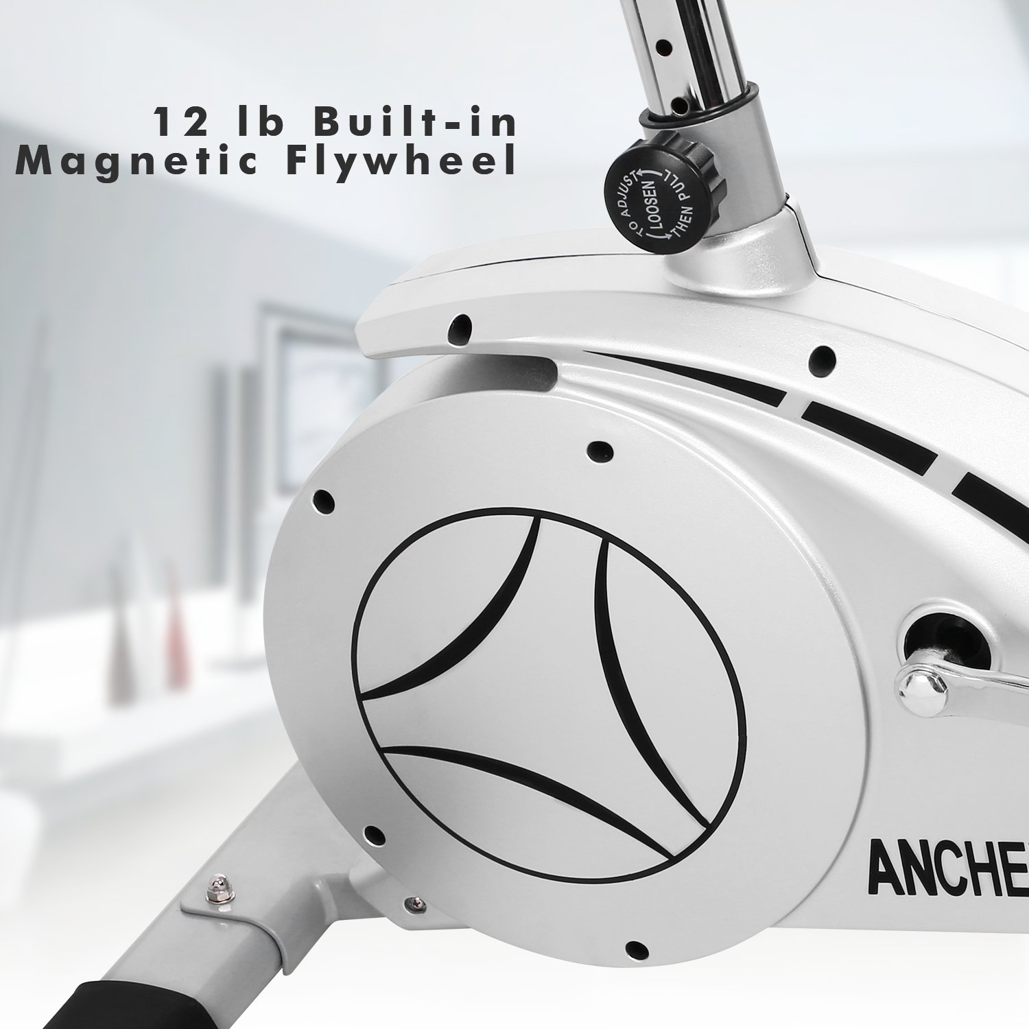 Snapklik.com : Upright Bike, Magnetic Resistance Exercise Bike For ...