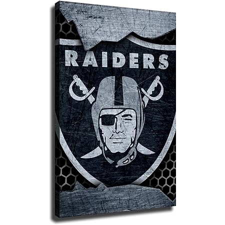 Amazon.com: Las Vegas City Raiders American Football Poster Sports ...
