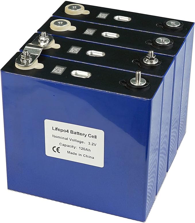 Ninthcit LiFePO4 Akku 3.2V 120AH 384Wh, Lithium Batterie mit über 6000 ...