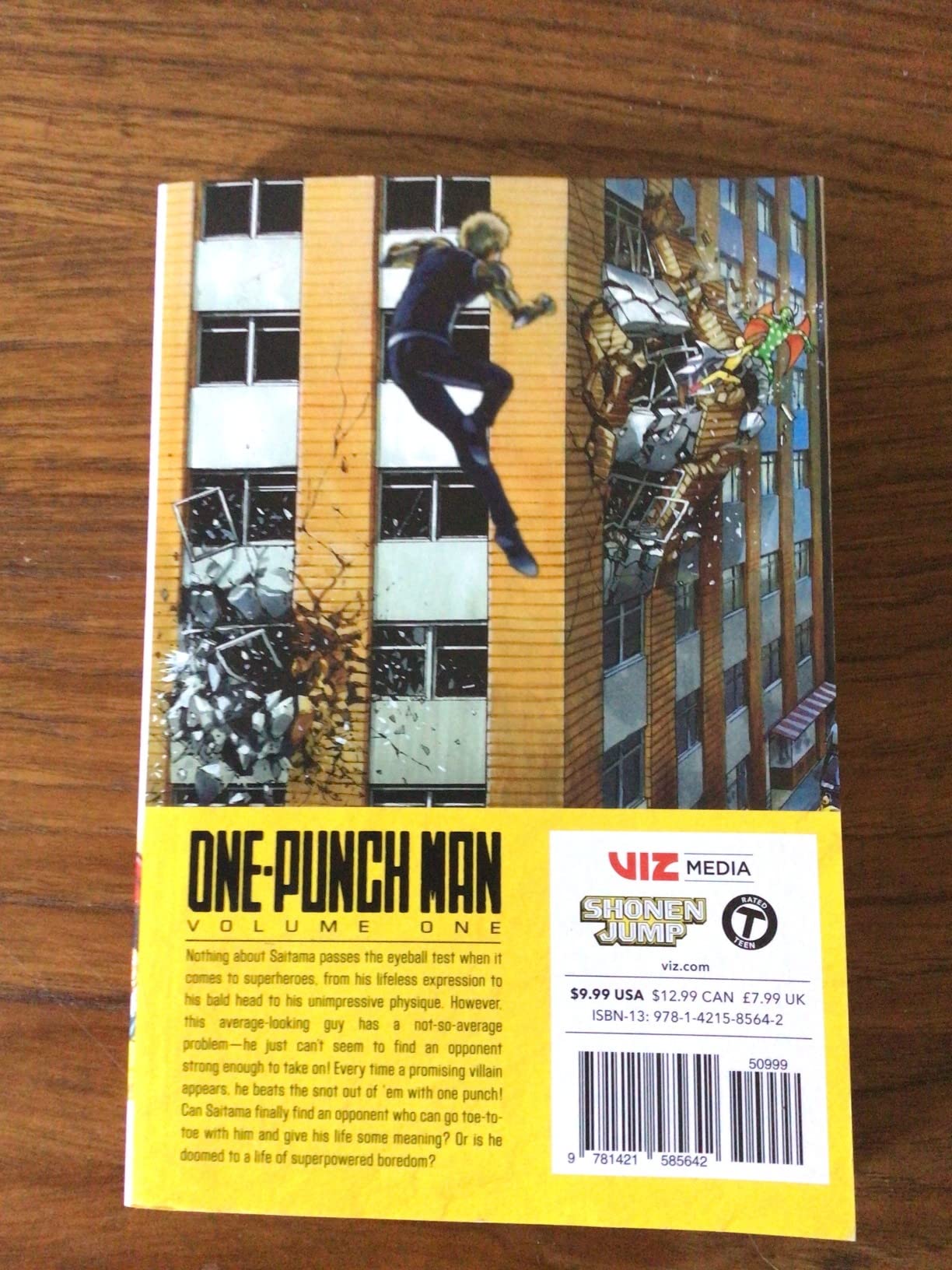 One-Punch Man, Vol. 1 (Volume 1): Amazon.co.uk: ONE, Murata, Yusuke ...