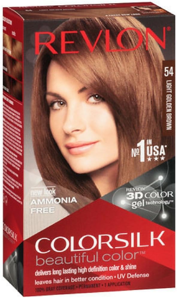 Amazon.com : Revlon ColorSilk Hair Color [47], Medium Rich Brown 1 ea ...