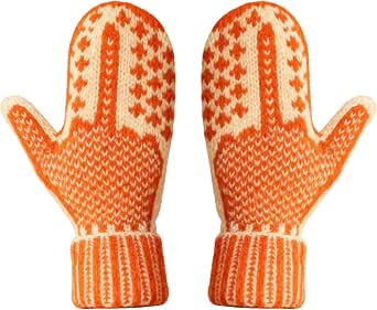 Amazon.com: The Naughty List Mittens, Cozy Knit Middle Finger Mittens ...