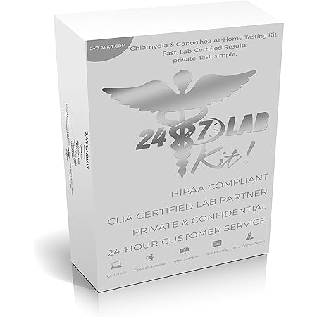 Amazon.com: 247Labkit at-Home STD Testing Kit for Men & Women ...