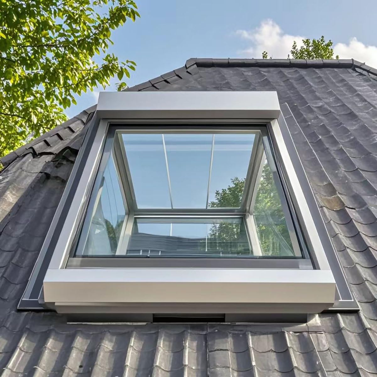 Snapklik.com : Skylight House Roof Window, Small Window In A Buildings ...