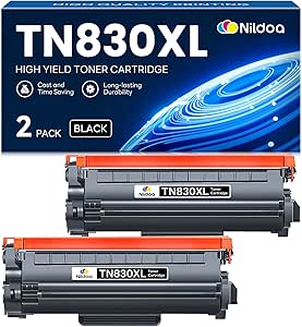 Amazon.com: TN830XL Toner Cartridge High Yield Replacement for Brother TN830XL TN-830XL HL ...