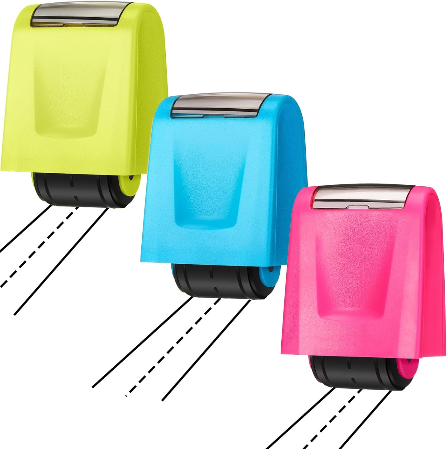 Amazon.com : Teling 3 Pcs Dashed Handwriting Line Practice Roller Stamp ...