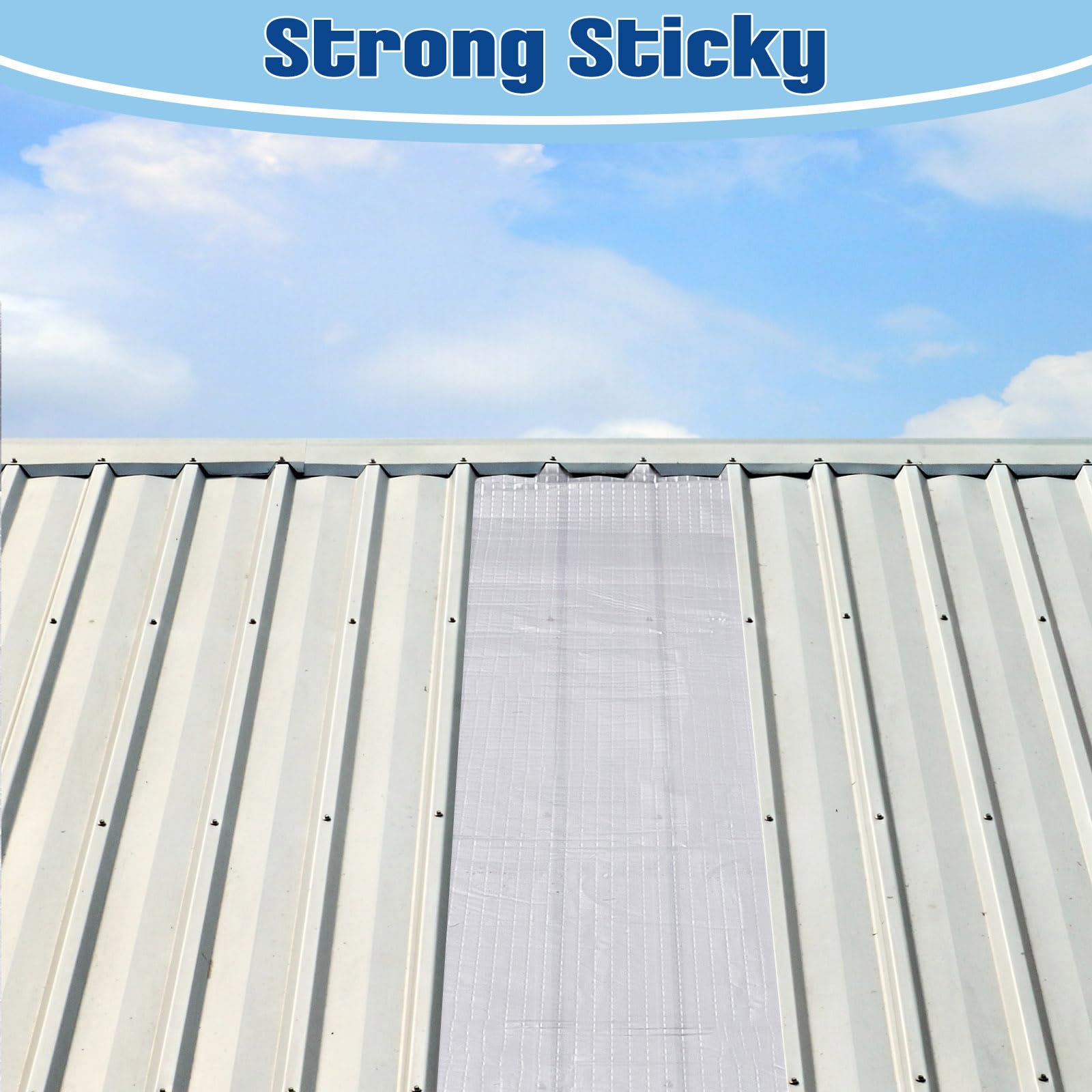 Snapklik.com : 6 Inch X 33 Feet Self Stick Roll Roofing Panels Peel And ...