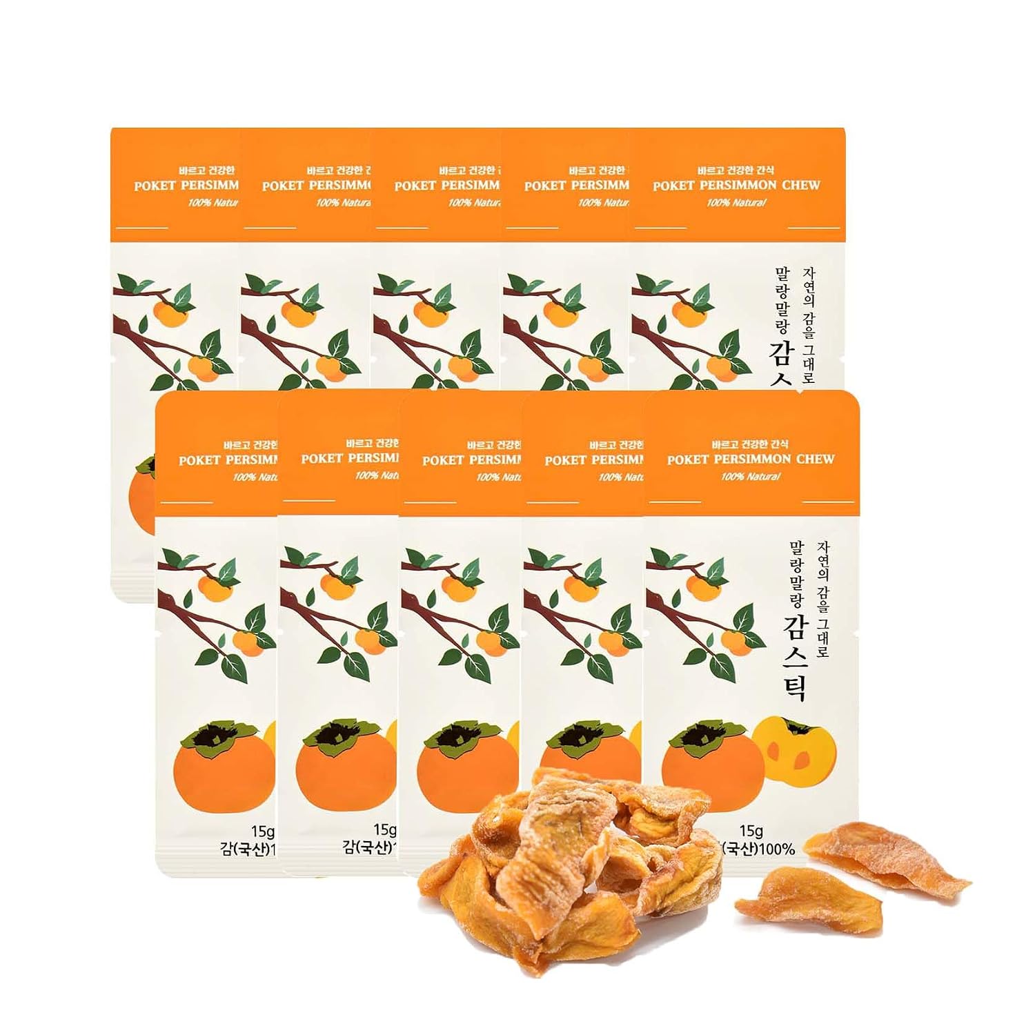 Amazon.com: Morang Morang Korean Premium Dried Persimmon Chewy Stick ...