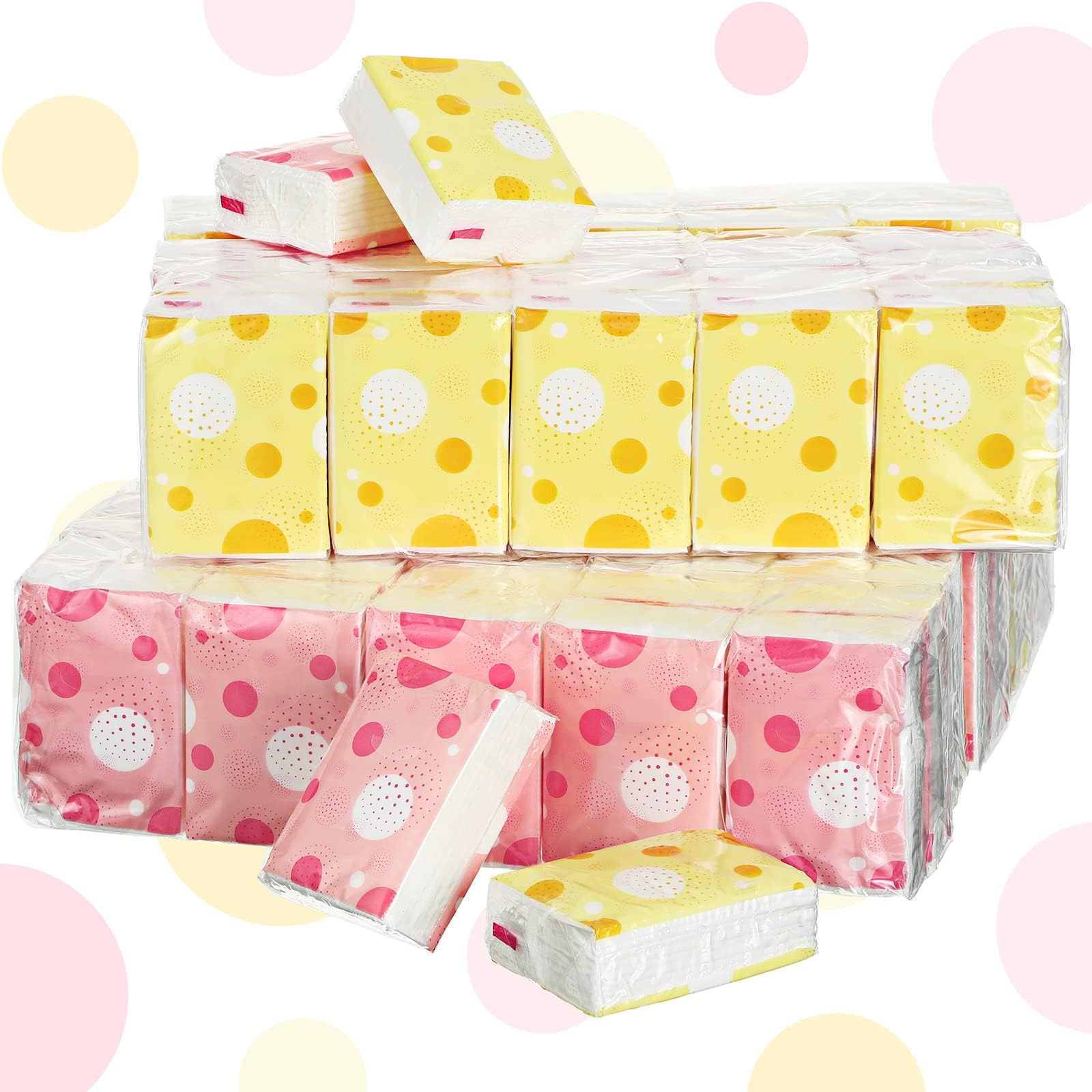 Amazon.com: Seajan 100 Packs Pocket Travel Tissue Individual Facial ...