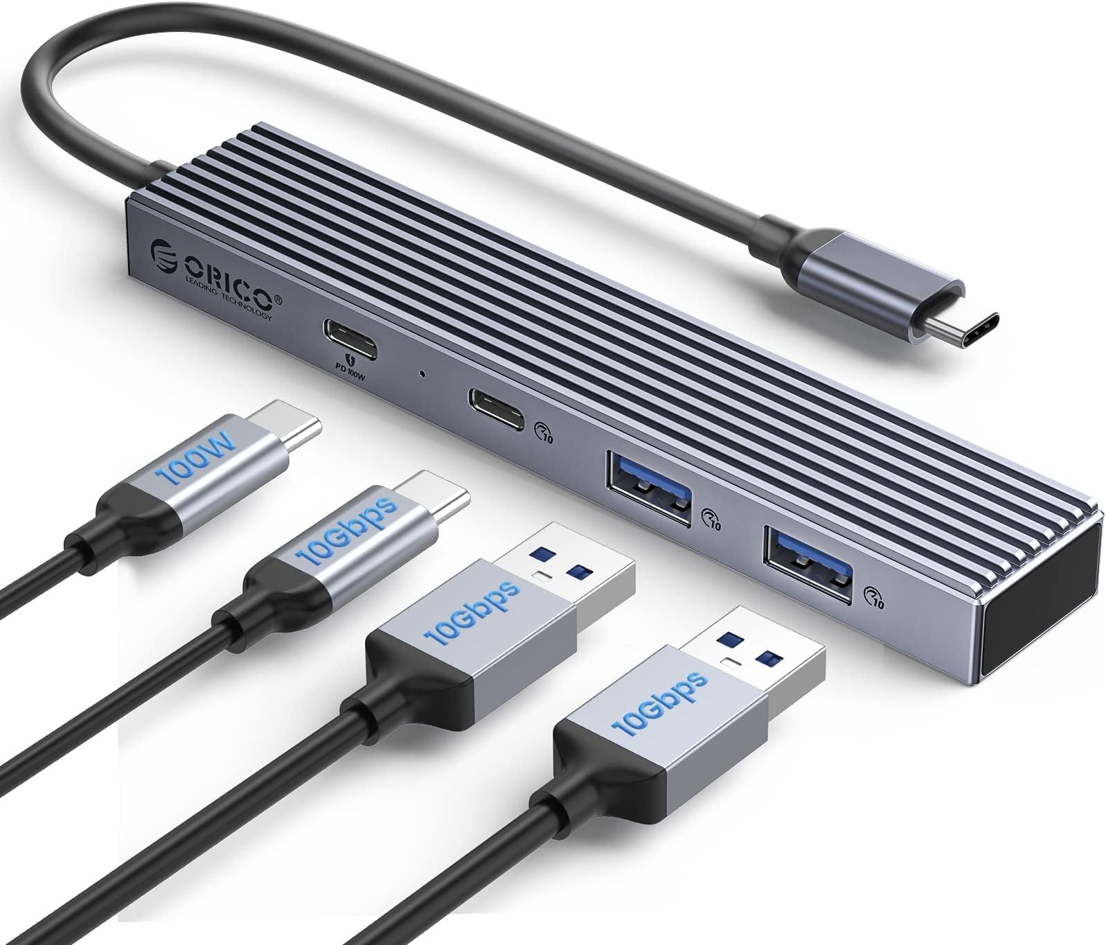 Amazon.com: HyperDrive USB C Hub, Type C Adapter for MacBook Pro ...