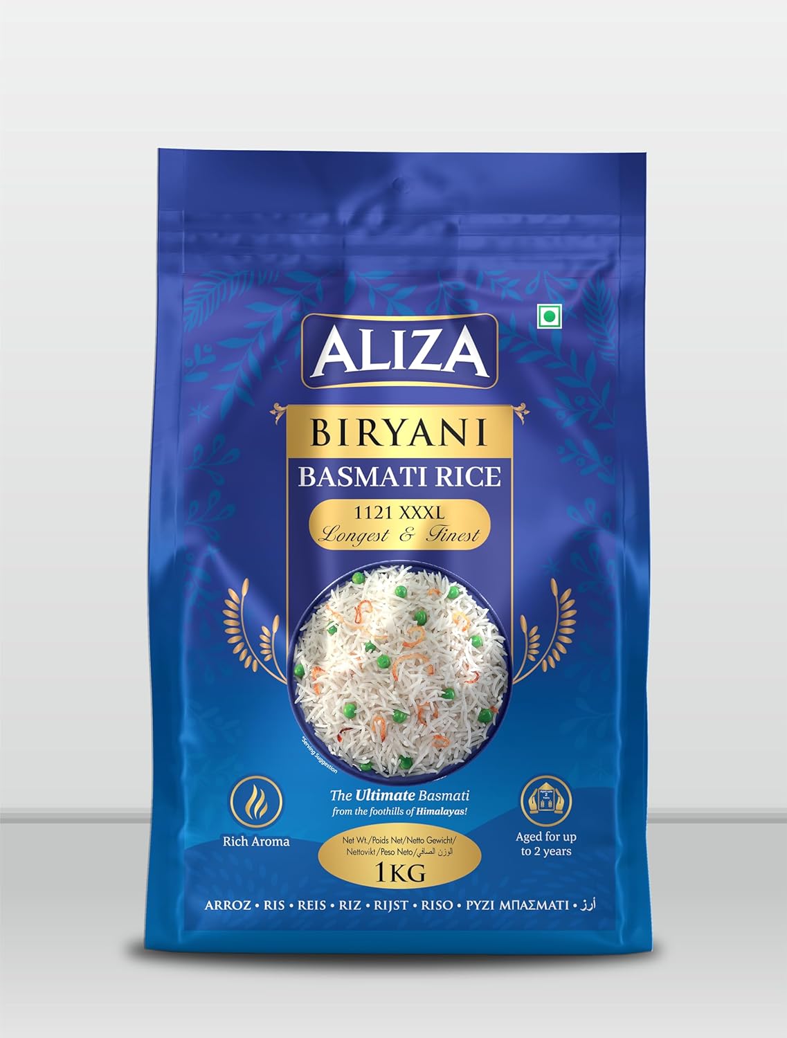 Aliza Biryani 1121 Basmati Rice With Great Taste & Sweet Aroma | Long ...