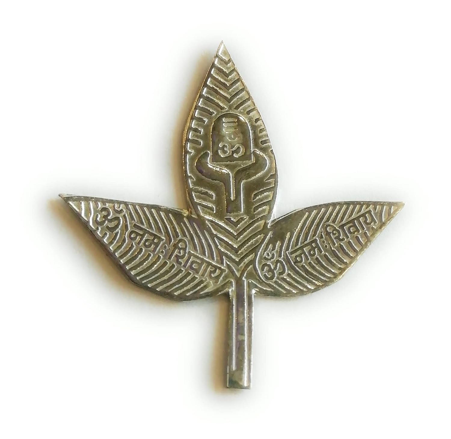 Shree Jewellers Pure Silver Bel patra/Bilva Leaves for Lord Shiva Pooja ...