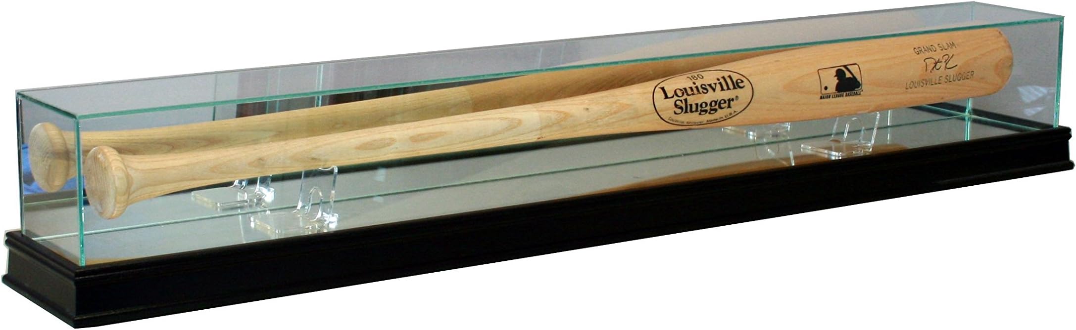Amazon.com: Baseball Bat Display Case with Sport Moulding (Black w ...