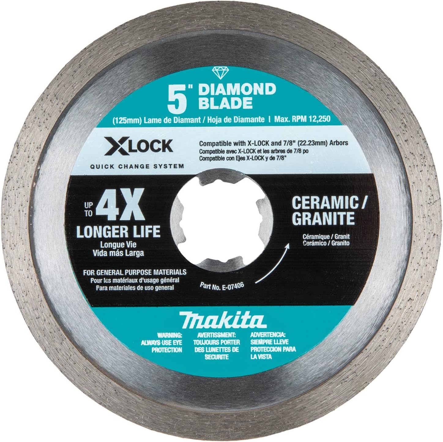 Makita B-69696 4-1/2" Diamond Blade, Turbo, General Purpose - Amazon.com