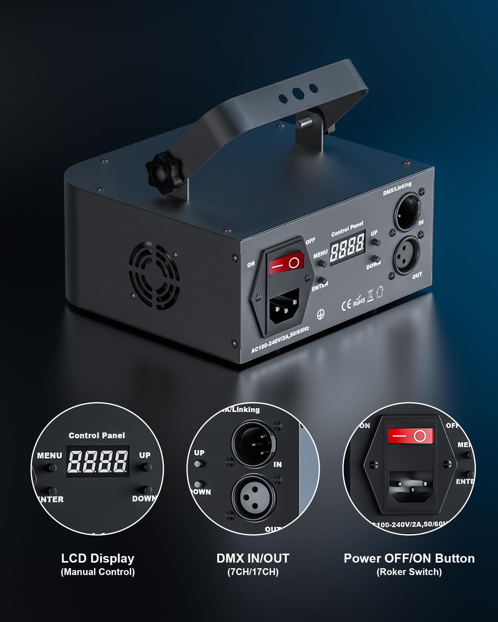 Luces láser de DJ para fiesta... - B0DK6XGX57 | Encarguelo.com