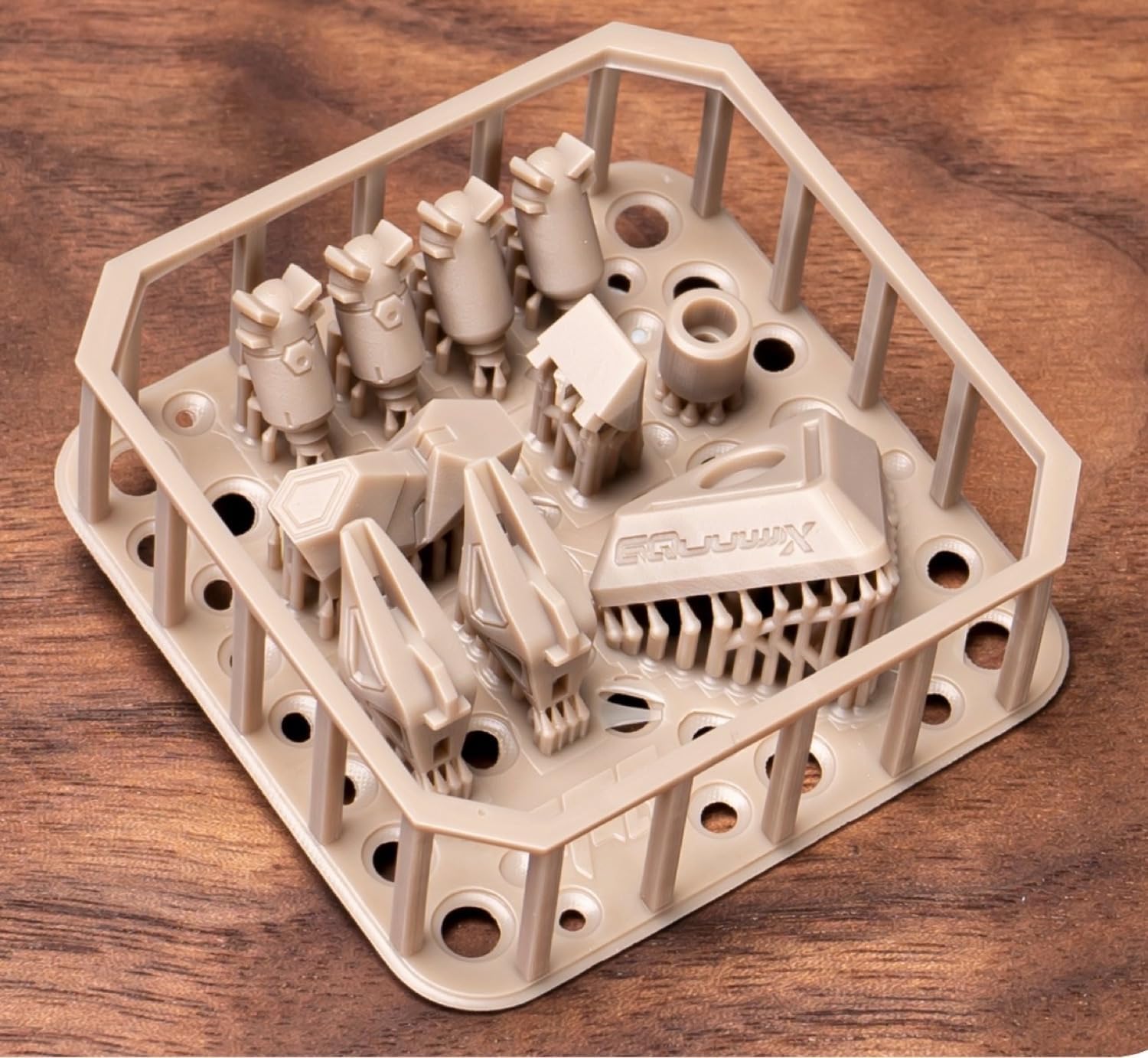 Amazon | HG RG EG MG MGSD PG ロボット TAS社 MS改造用 ディテールアップパーツ 3DプリンターPLA製 (HG 1/144 GQuuuuuuX(ジークアクス ...