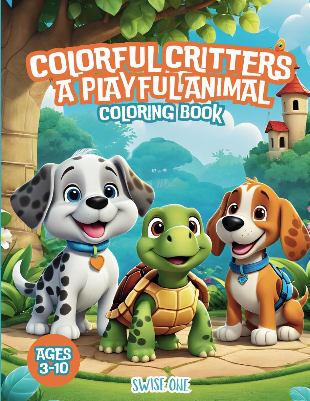 Amazon.com: Colorful Critters: A Playful Animal Coloring Book ...