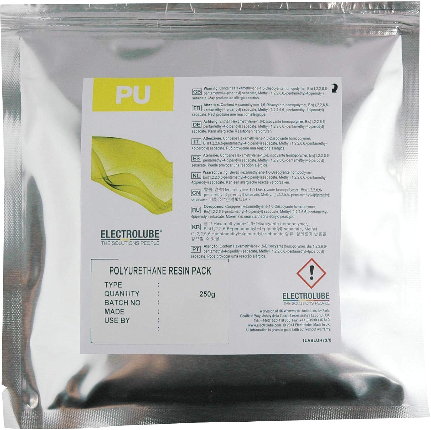 Amazon.com: UR5118RP250G - Polyurethane Resin, Low Viscosity, RF ...