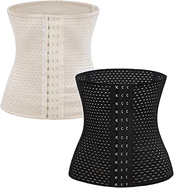 Corset For Women Breathable Waist Tummy Girdle Belt Sport Body Shaper ...