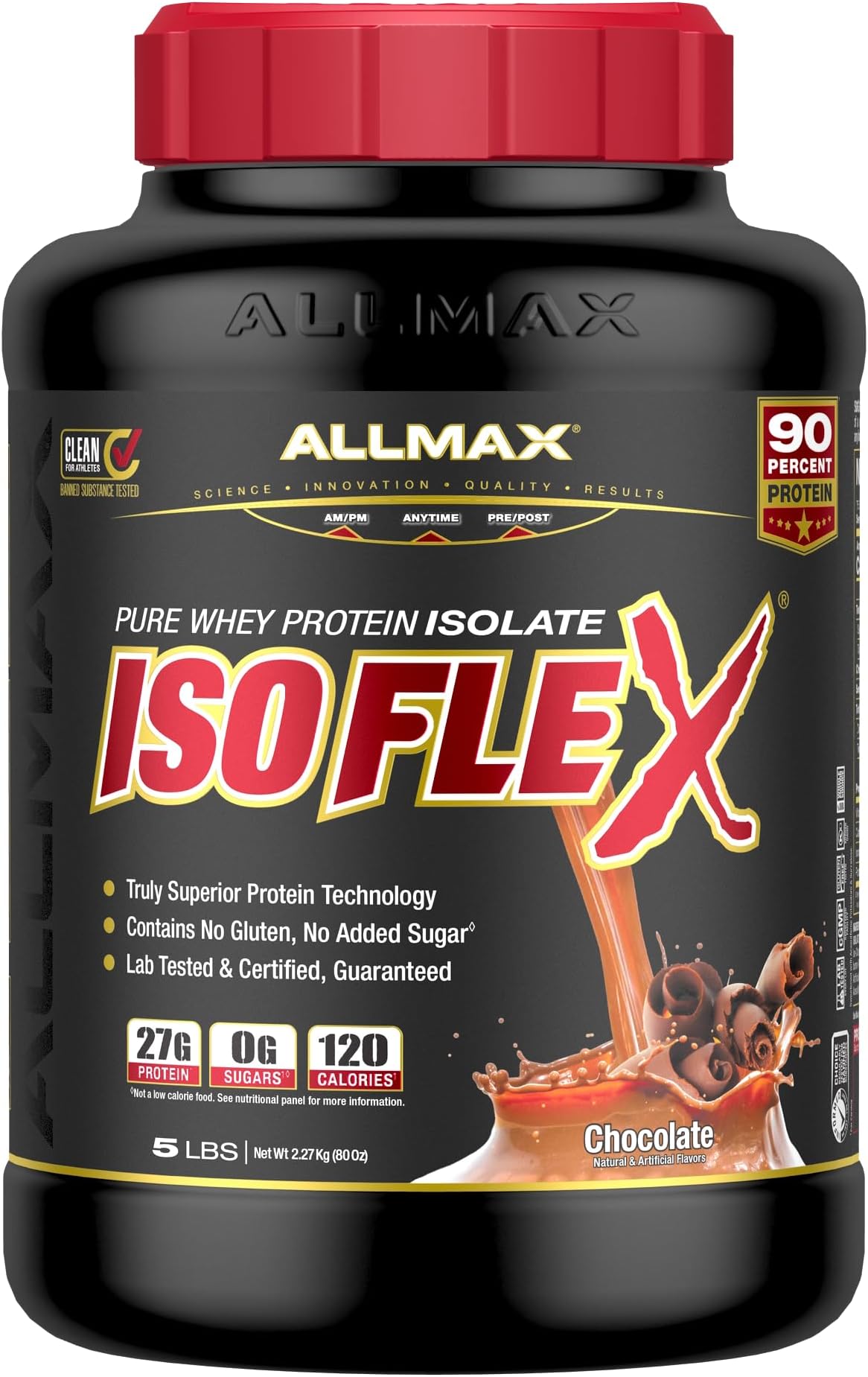 Amazon.com: ALLMAX Nutrition - ISOFLEX Whey Protein Powder, Whey ...