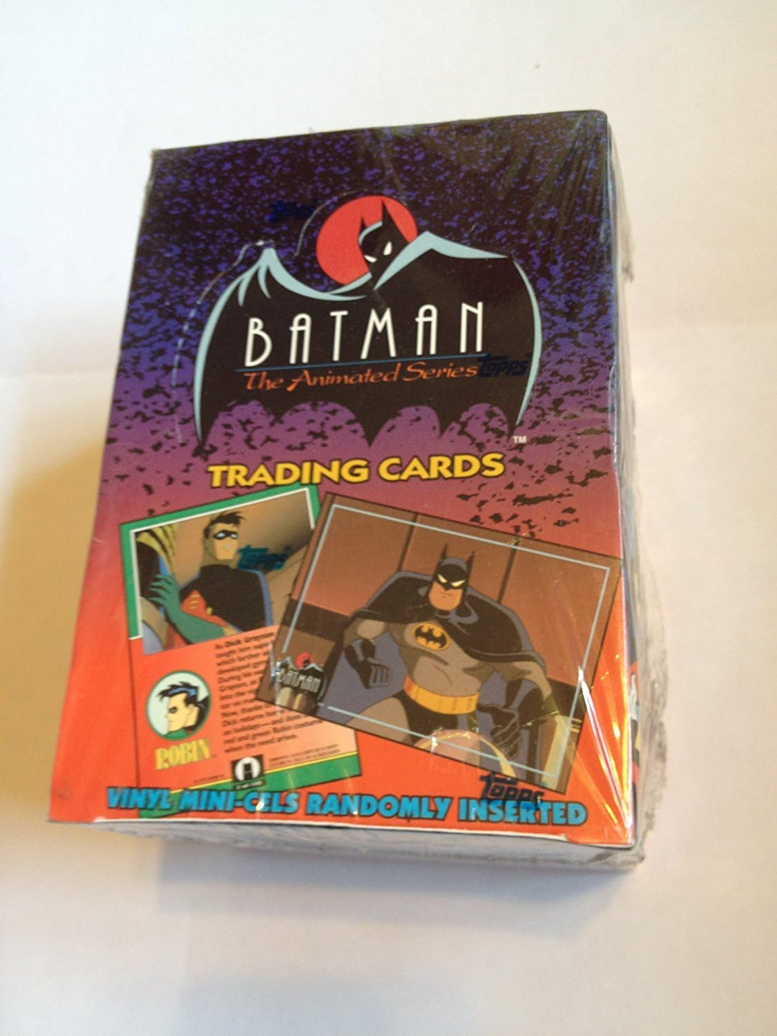Batman The Animated Series Trading Cards Box, Card Display & Storage ...