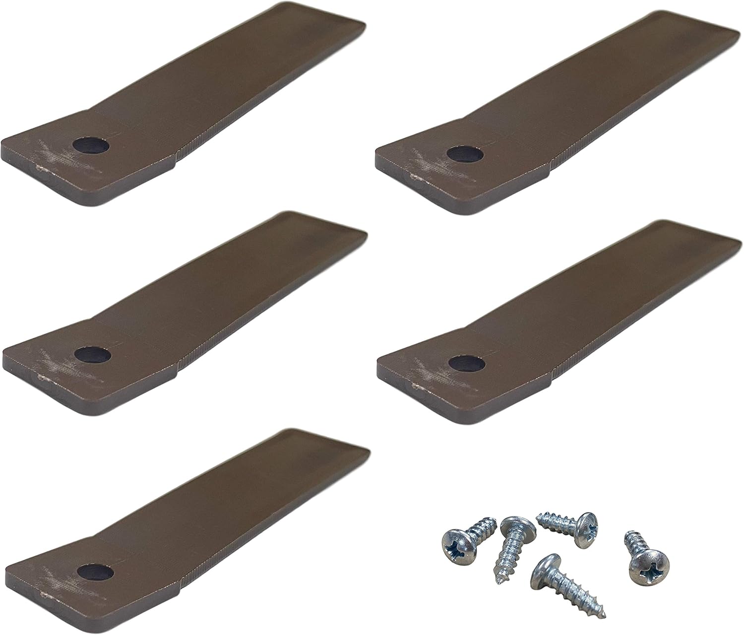 Amazon.com: Elegent Upholstery Plastic Non-Slip Drawer Stops Brown ...