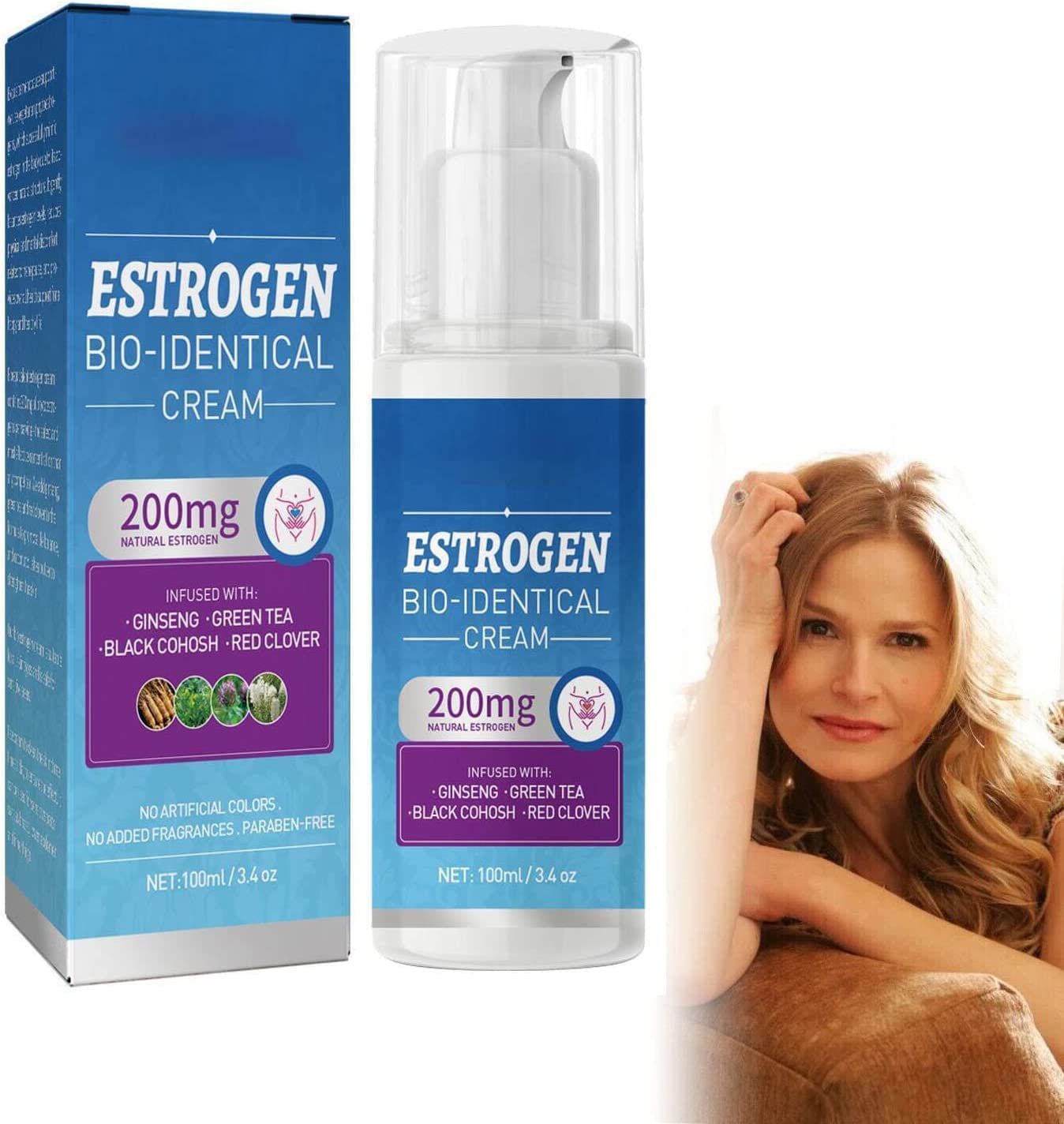 Estro-gen Cream for Relieving Menopause, Enhances Your Internal and ...