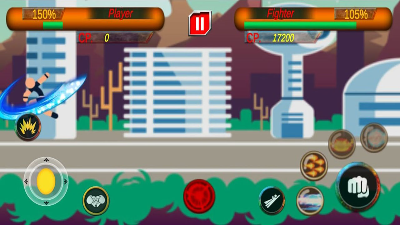 Real Blue Stick Fighting Games and Stickman Games : Fighting Games ...