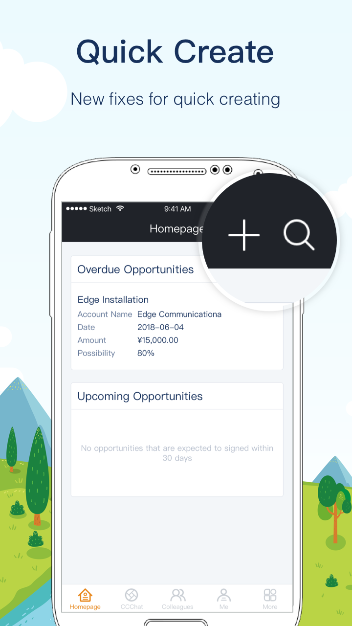 Aplicación CloudCC CRM en Amazon Appstore