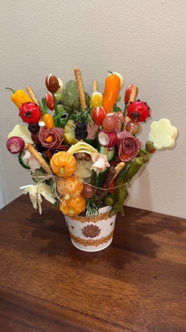 Edible Veggie Arrangements