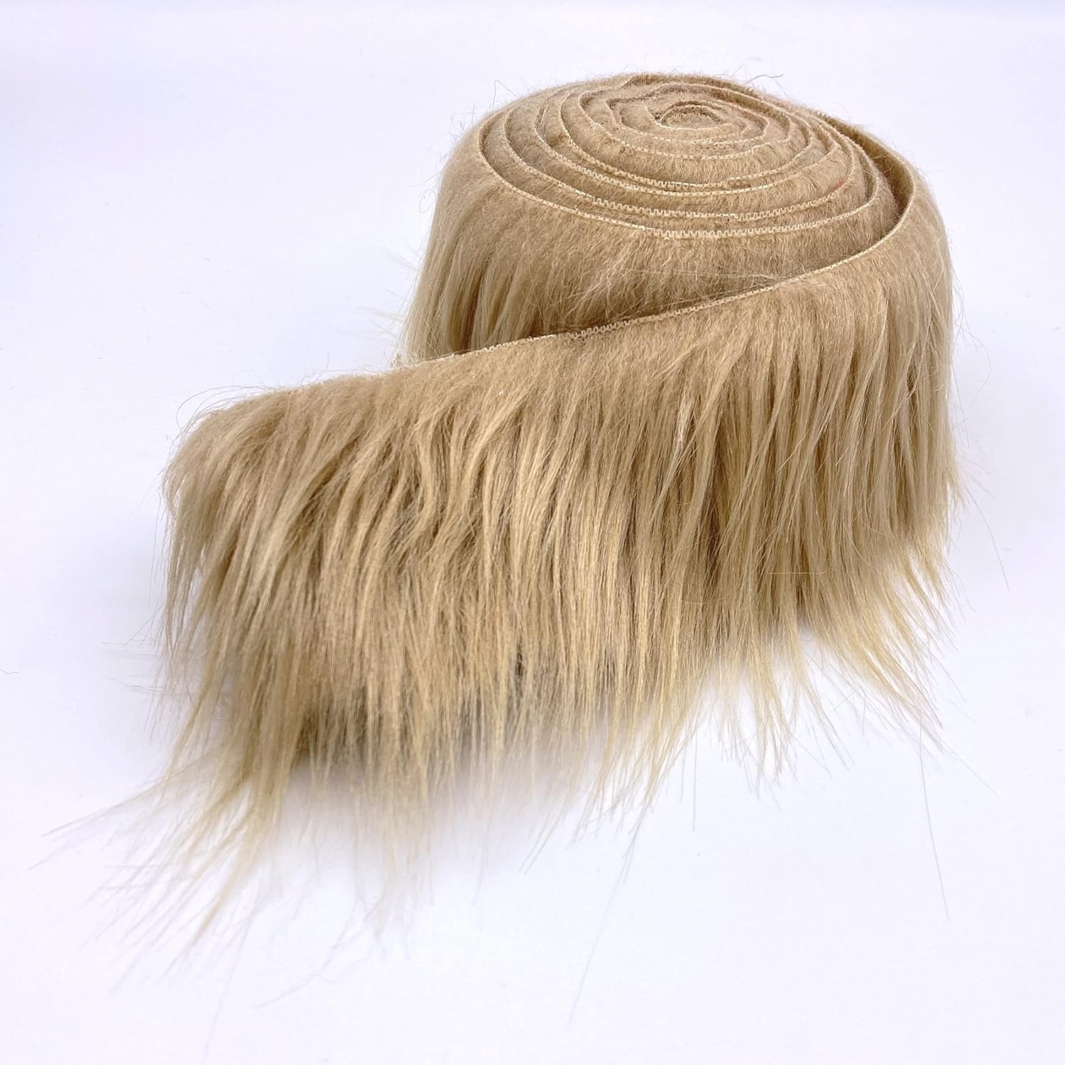 Amazon.com: Craft Faux Fur Fabric Pre Cut Rolls - 2"x60" Fur Ribbon ...