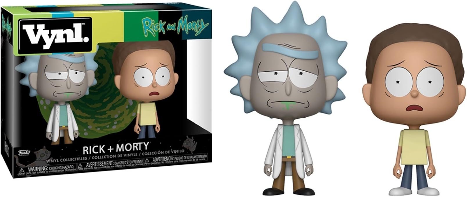 Amazon.com: Funko Vynl: Rick & Morty - Rick & Morty Collectible Toy ...