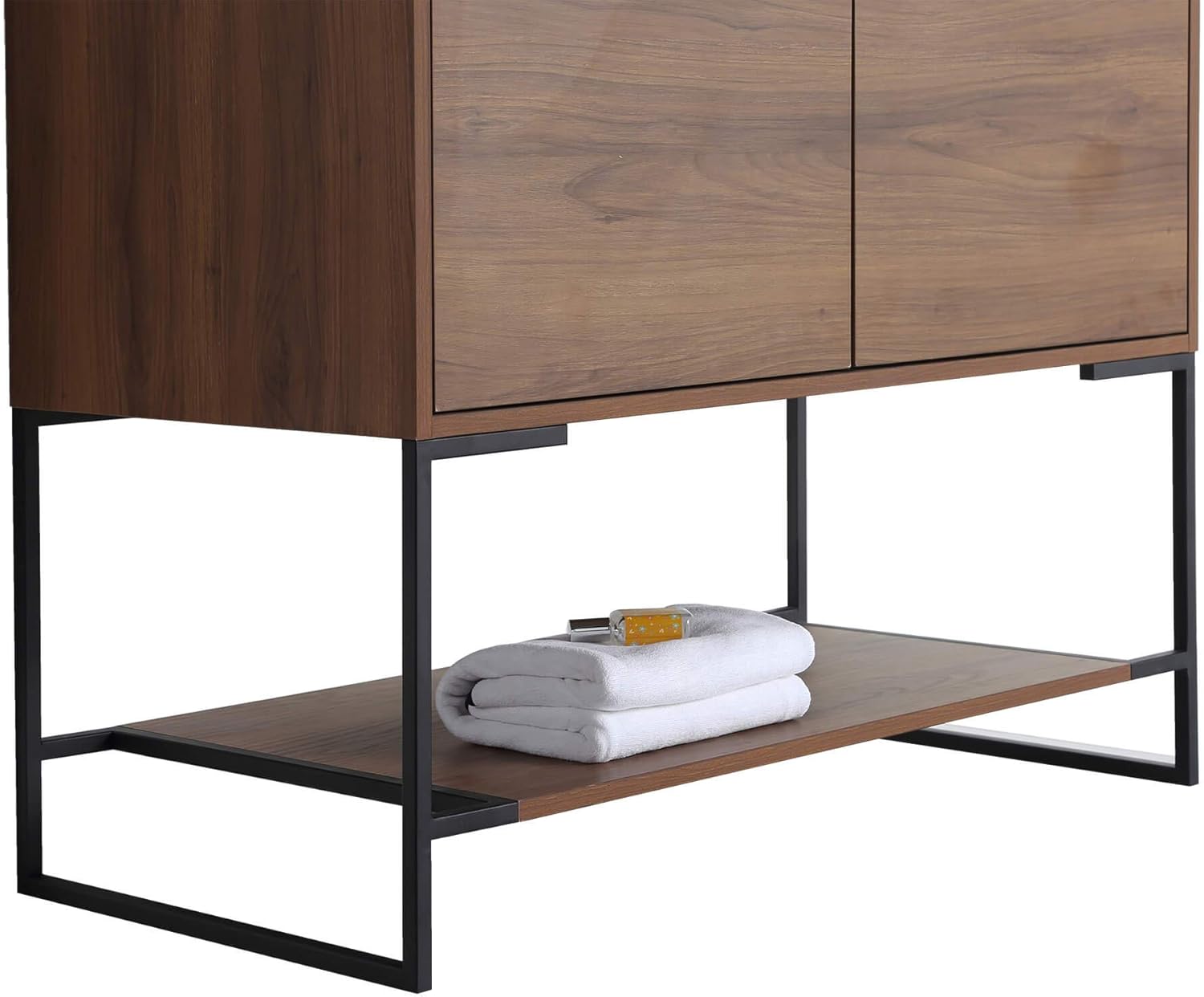 Mueble de baño URBANIA VANITY con 2 puertas, estante y lavabo – Yaxa ...