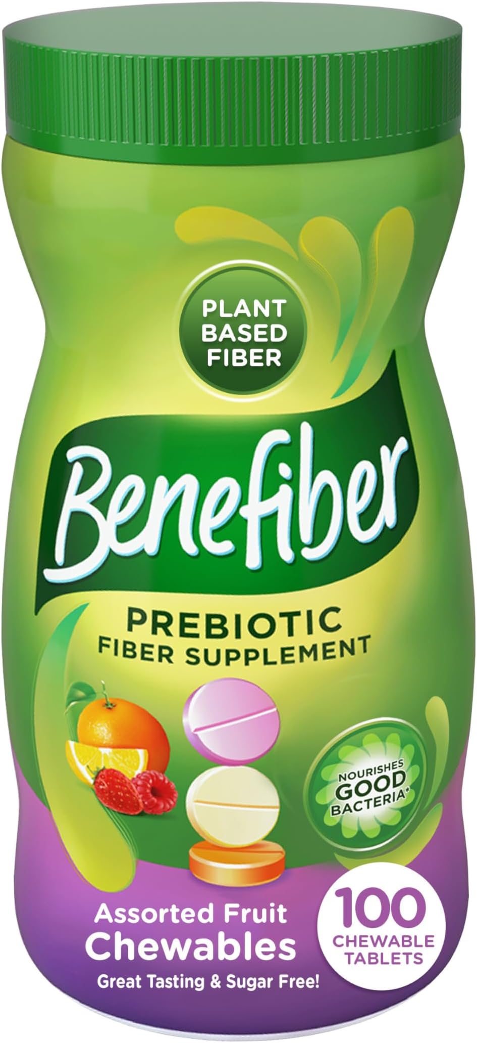 Amazon.com: Benefiber Taste-Free, Sugar-Free Fiber Supplement Powder ...