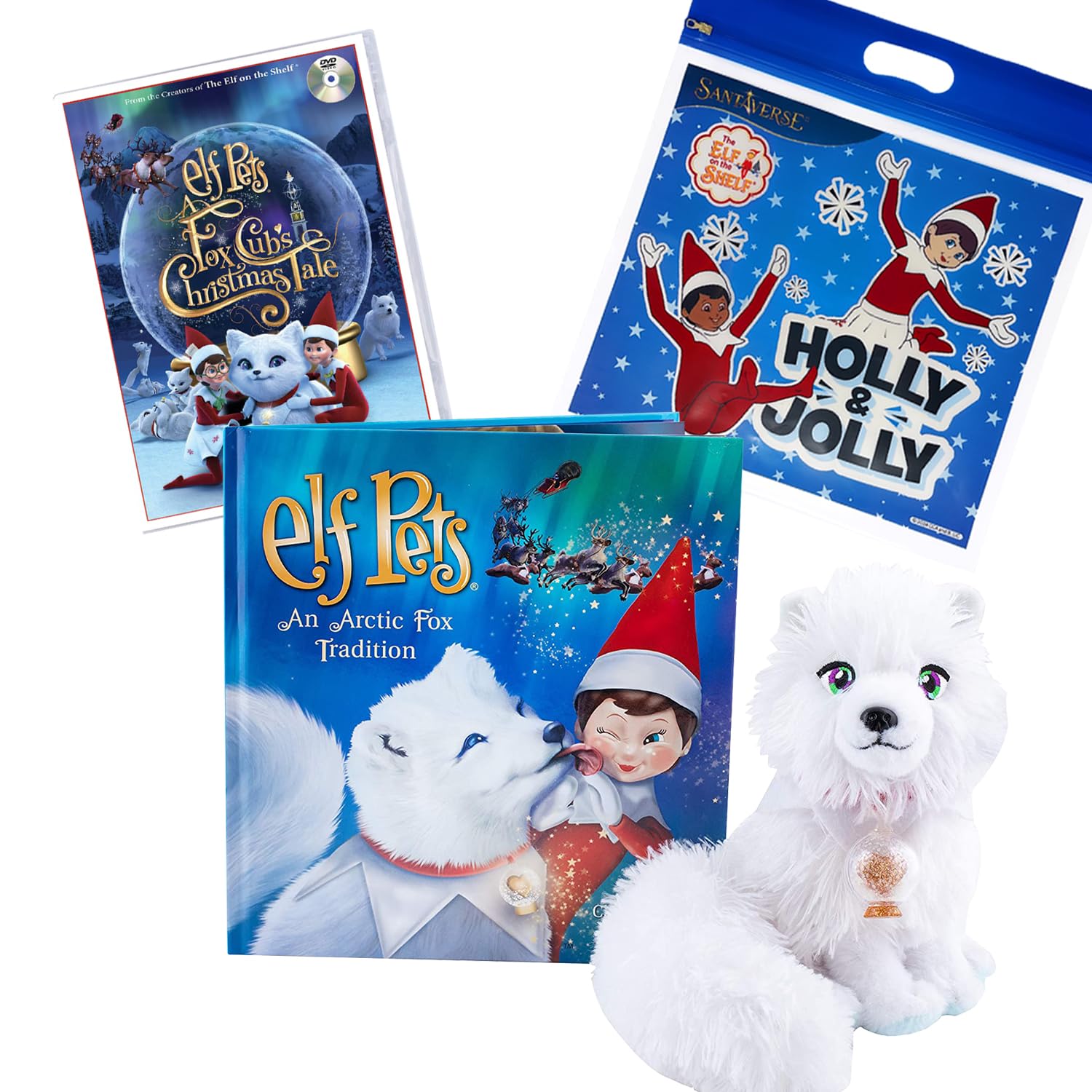 Amazon.com: The Elf on The Shelf: Elf Pets Arctic Fox Tradition and Fox ...