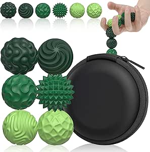 Amazon.com: Silicone Magnetic Balls, Fidget Toys for Adutls & Teens, 6PCS Strees Balls Sensory ...