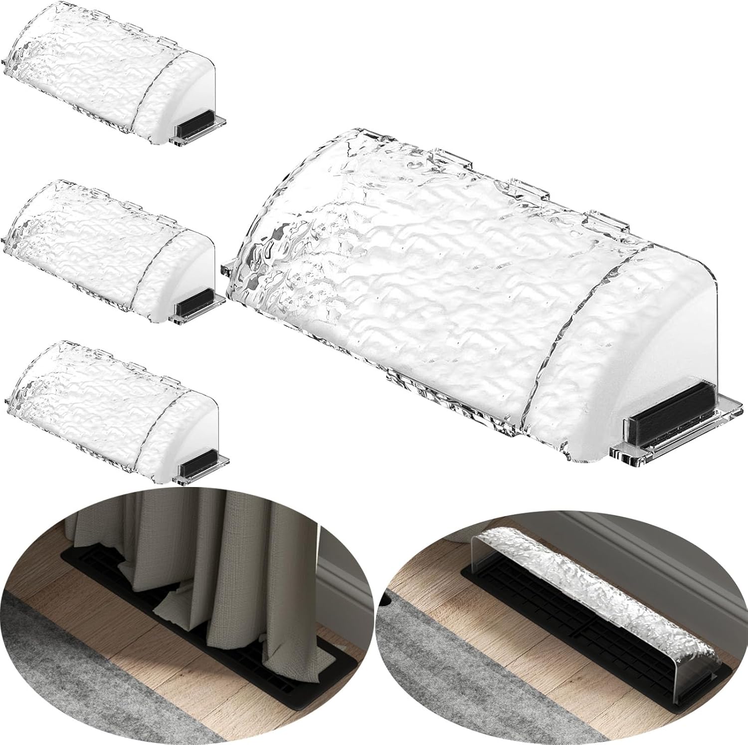 9-15 Inch Adjustable Magnetic Air Deflector with Unique Surface for ...