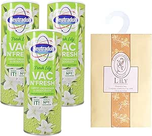 2-in-1 Shake and Vac Carpet Cleaner Powder Bundle: 3 x Neutradol 350g ...