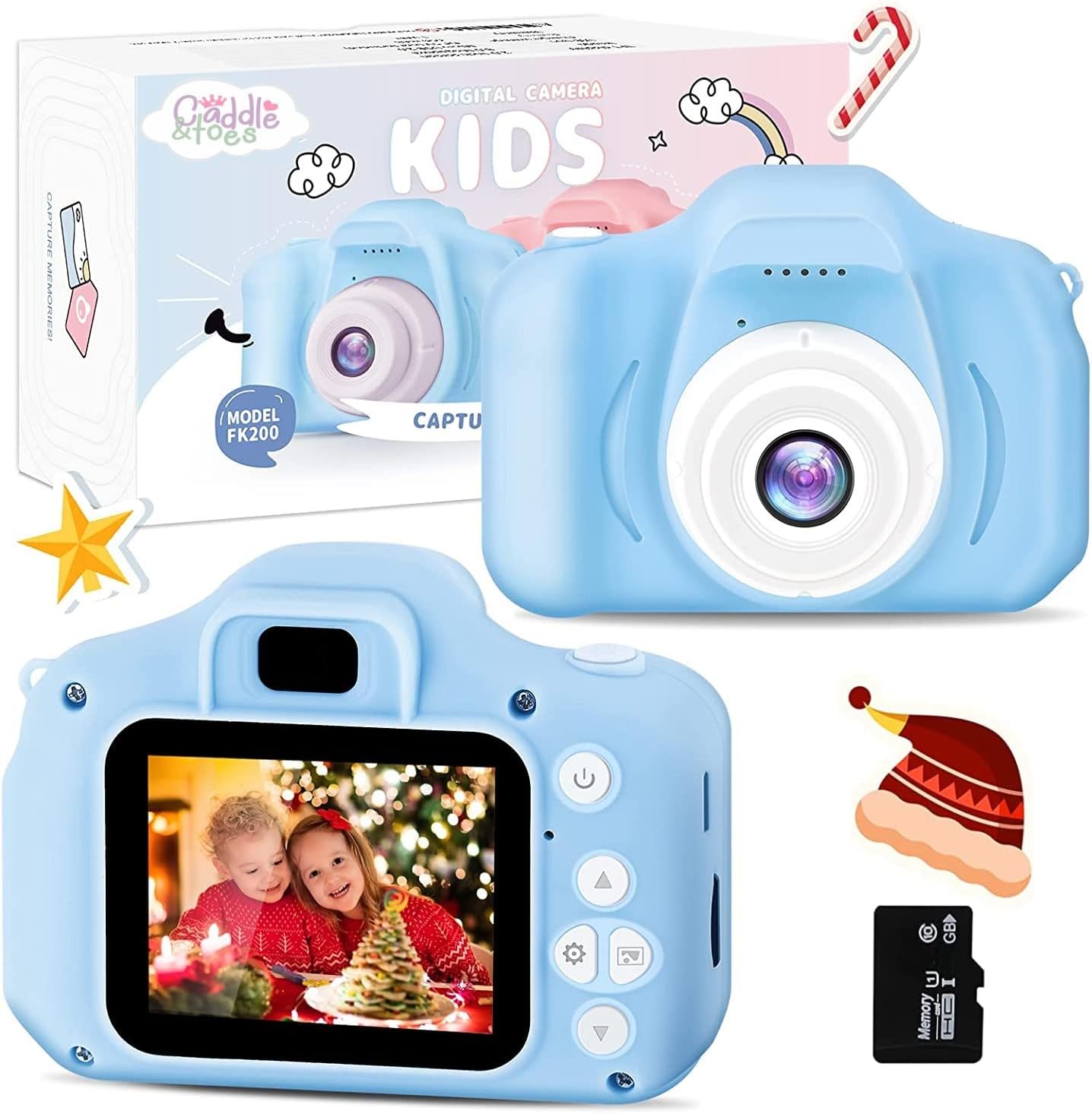 Mini Camera for Kids, Christmas Birthday Gifts Toys Toddler Camera for ...