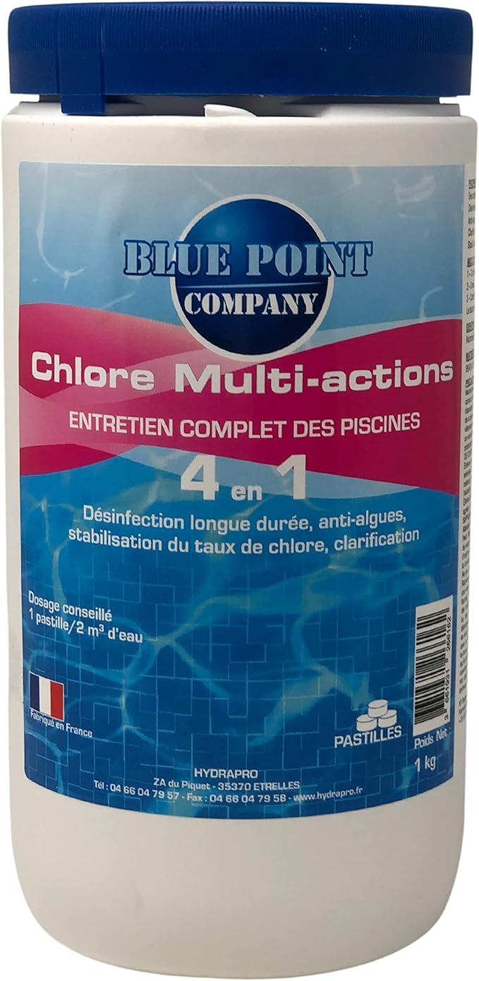 Chlore Multifonctions Piscine - Traitement Tout-en-Un à Multiples ...