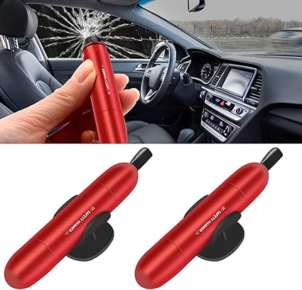 Amazon.com: YONGMING Car Window Smasher, 3 in 1 Seatbelt Cutter and ...