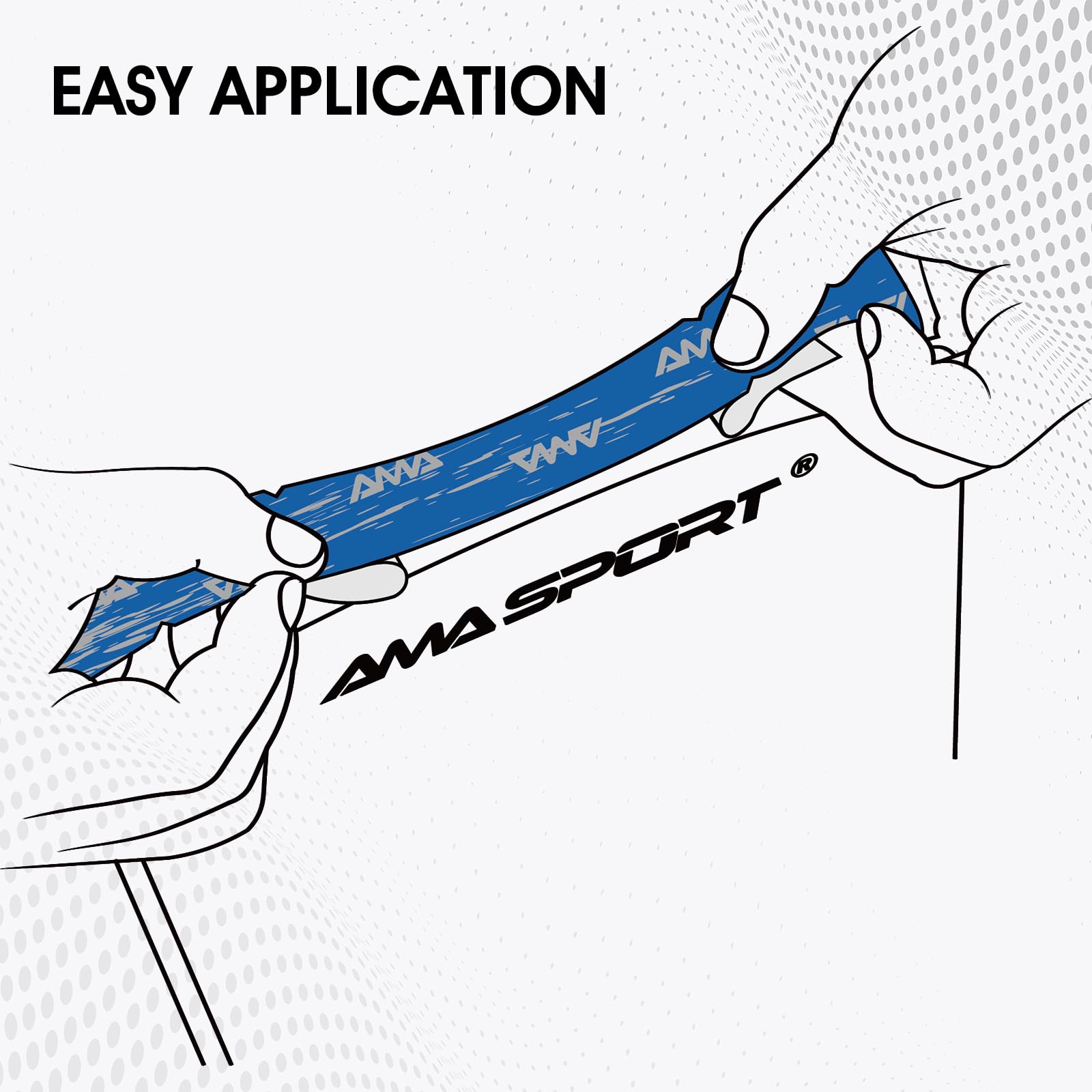 Snapklik.com : Pickleball Paddle Protection Tape - Paddle Head Edge ...