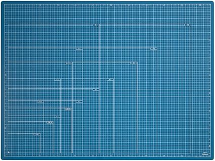 Amazon | ナカバヤシ カッターマット 折りたたみカッティングマット A2 CTMO-A2 | カッターマット | 文房具・オフィス用品