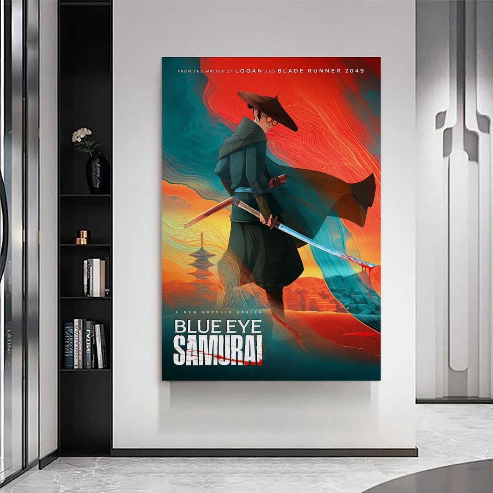 Snapklik.com : Jundashang Blue Poster Eye Samurai Anmie Tv Series ...