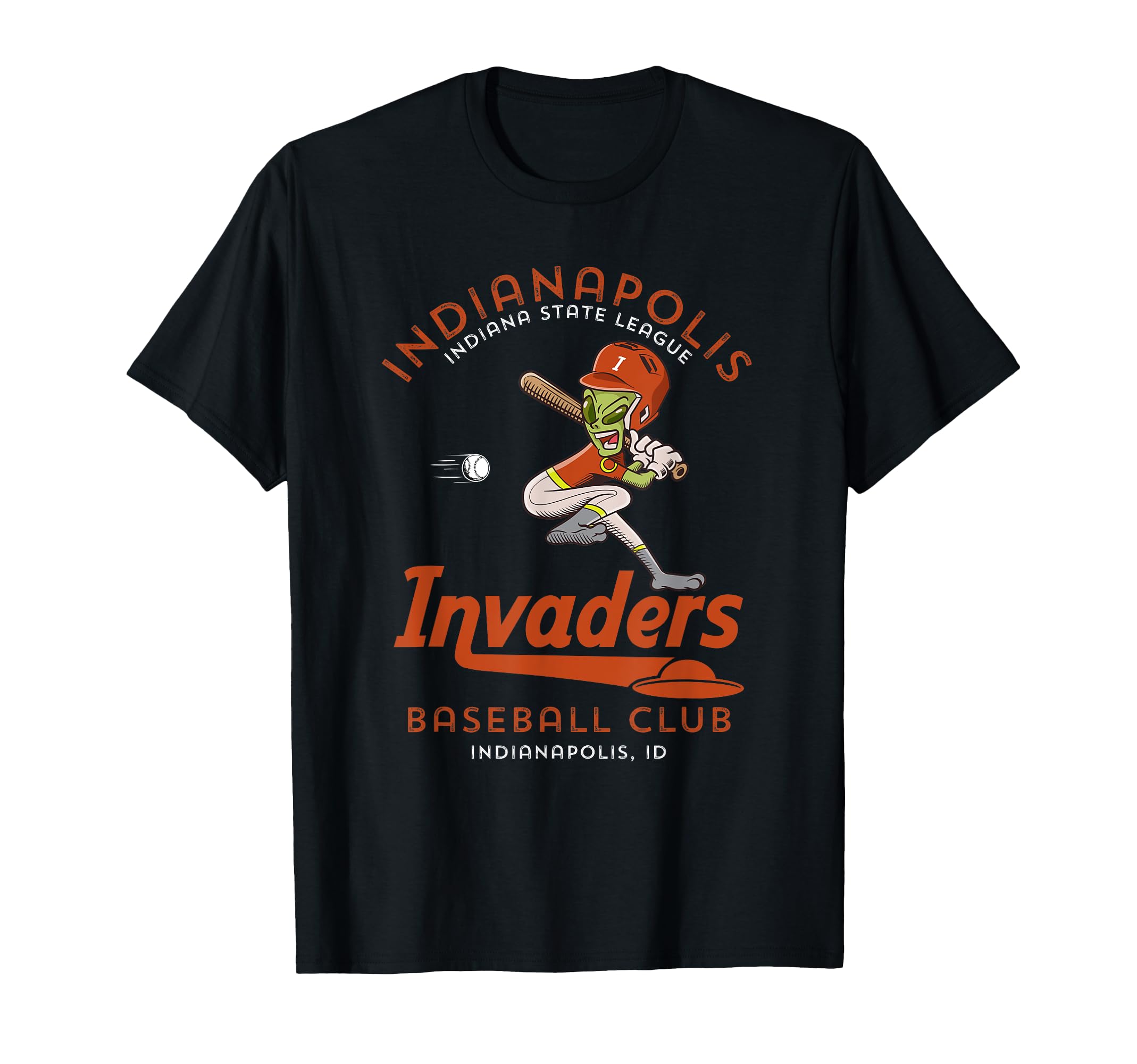 Amazon.com: Indianapolis Invaders Minor League Retro Baseball Team T ...